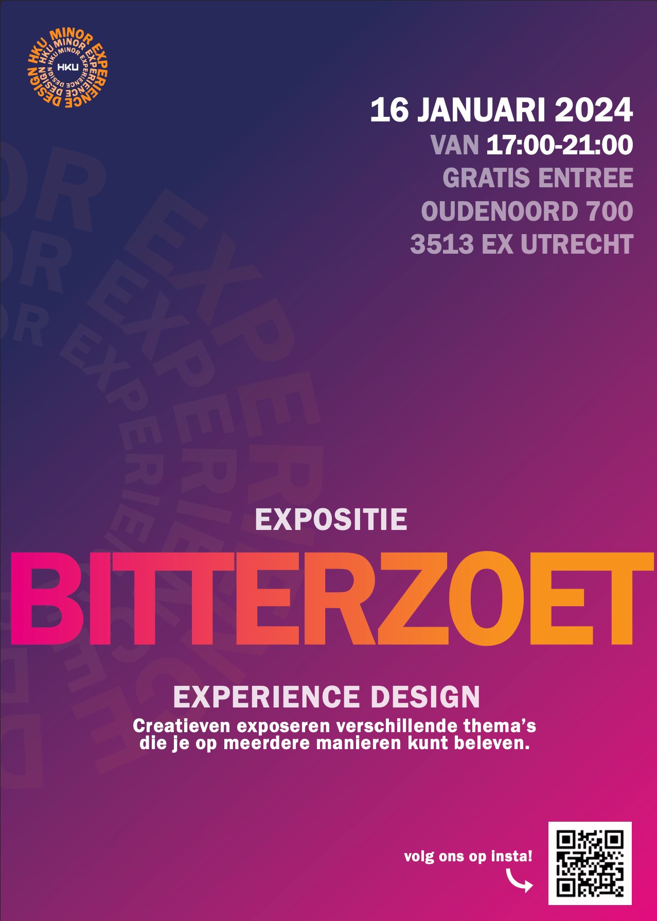 Expositie Bitterzoet | HKU