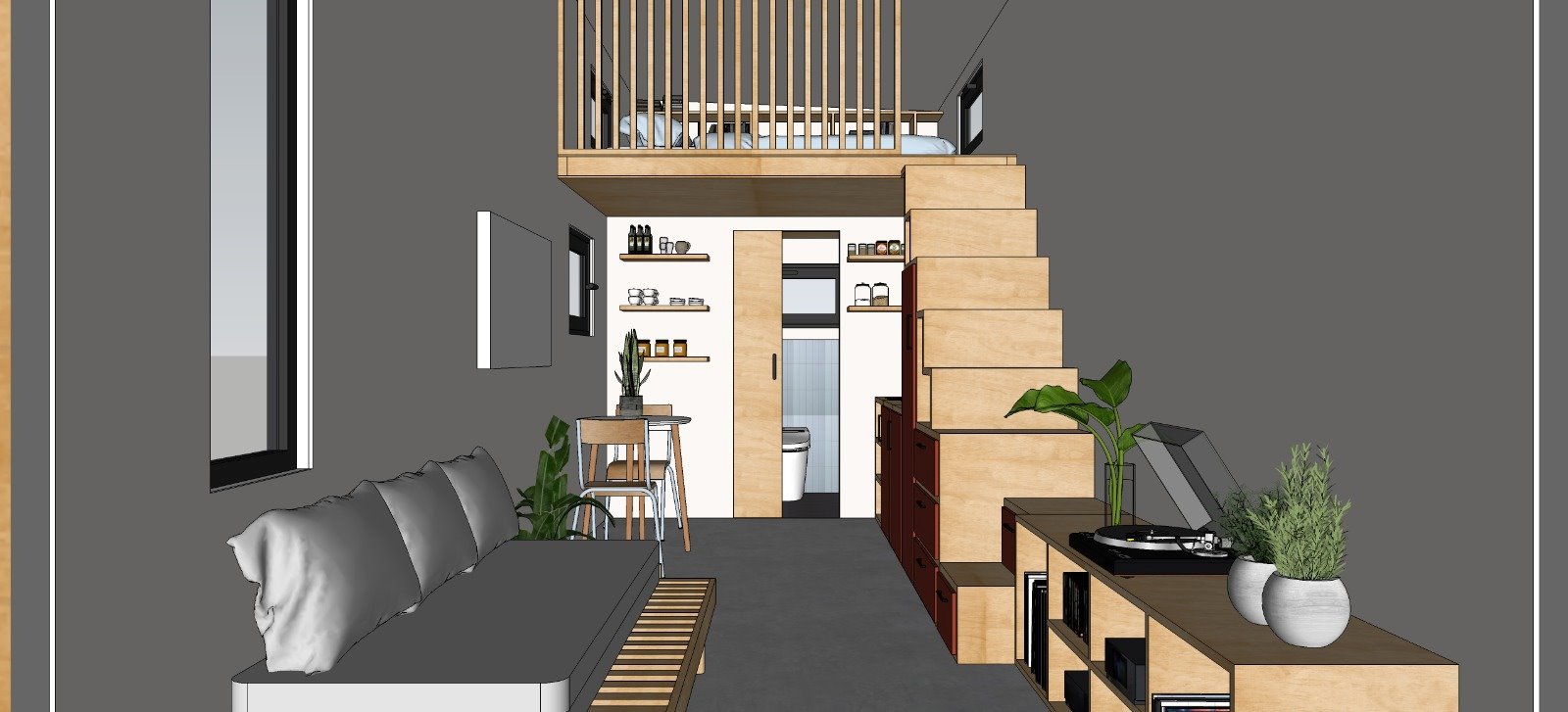 Spatial Design student designs own tiny house | HKU